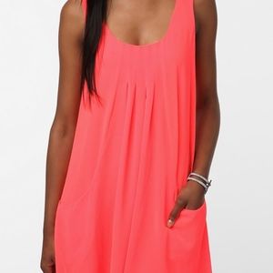 Sparkle & Fade | Dresses | Urban Outfitters Sparkle Fade Neon Coral ...